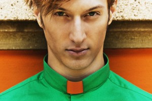 Happy Priest by Angelo Cruciani - Polkadot