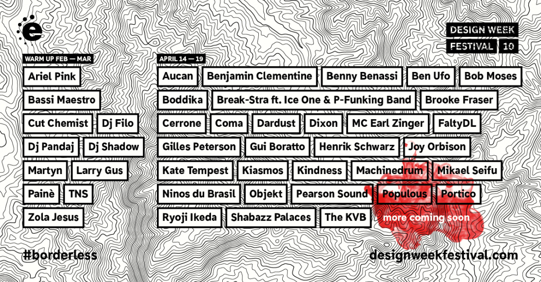 Nuovi nomi nella line-up del Design Week Festival - Polkadot