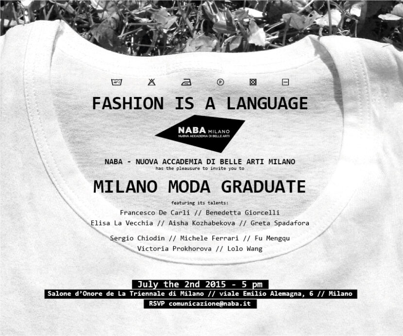 SAVE THE DATE - NABA Milano Moda Graduate - Polkadot