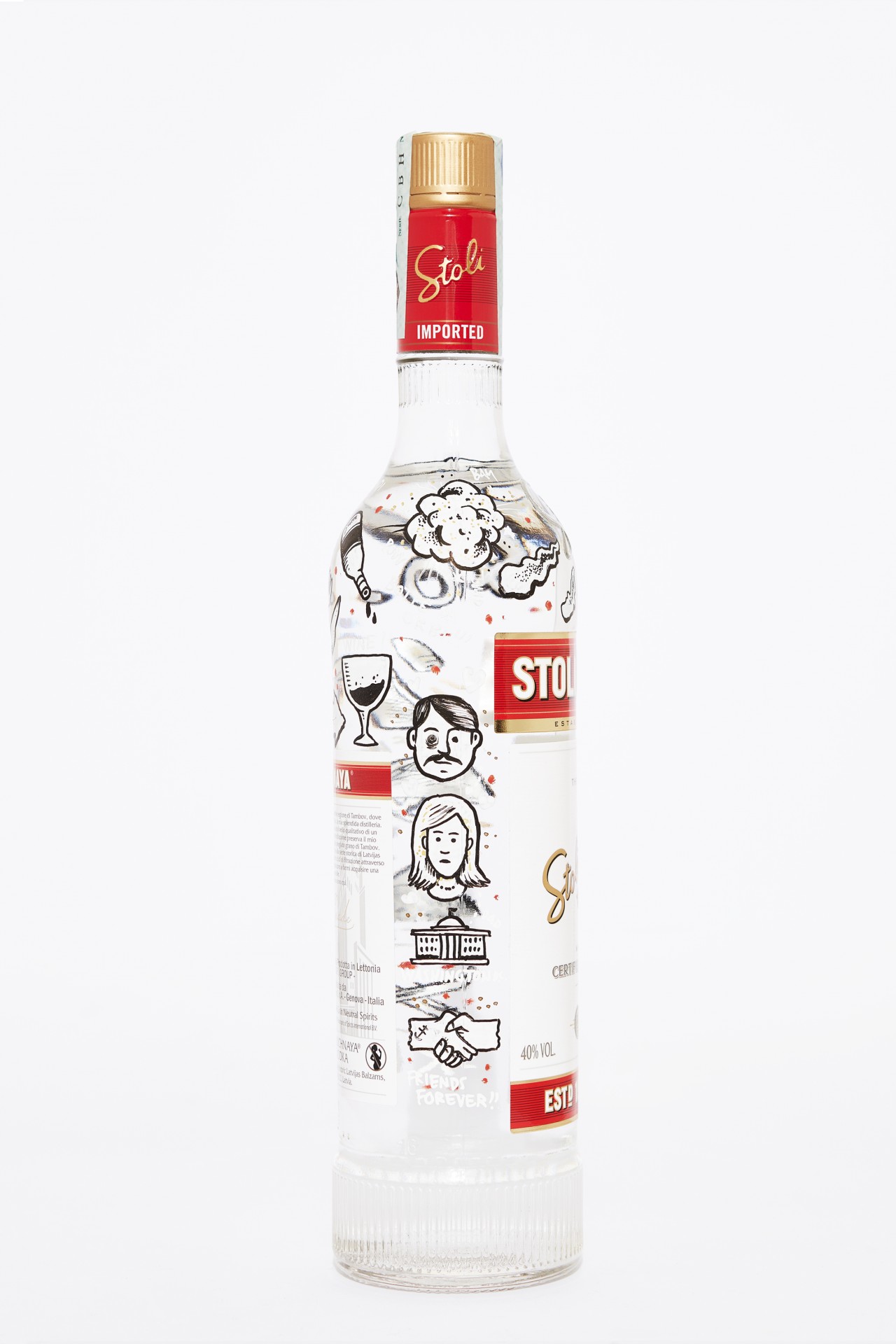 Stoli® Vodka presenta ‘Message ON a bottle’ - Polkadot